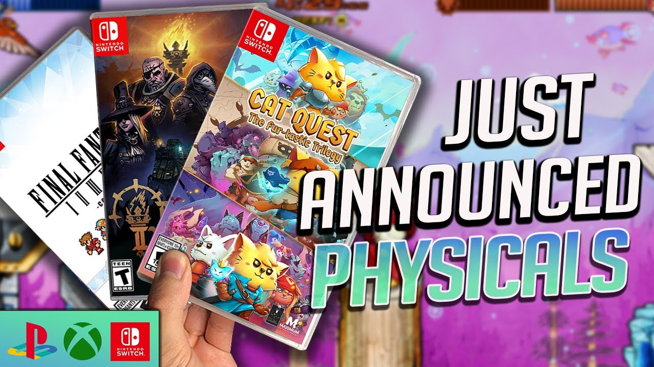 Just ANNOUNCED Physical Games! RARE Games Reprint! - YouTube