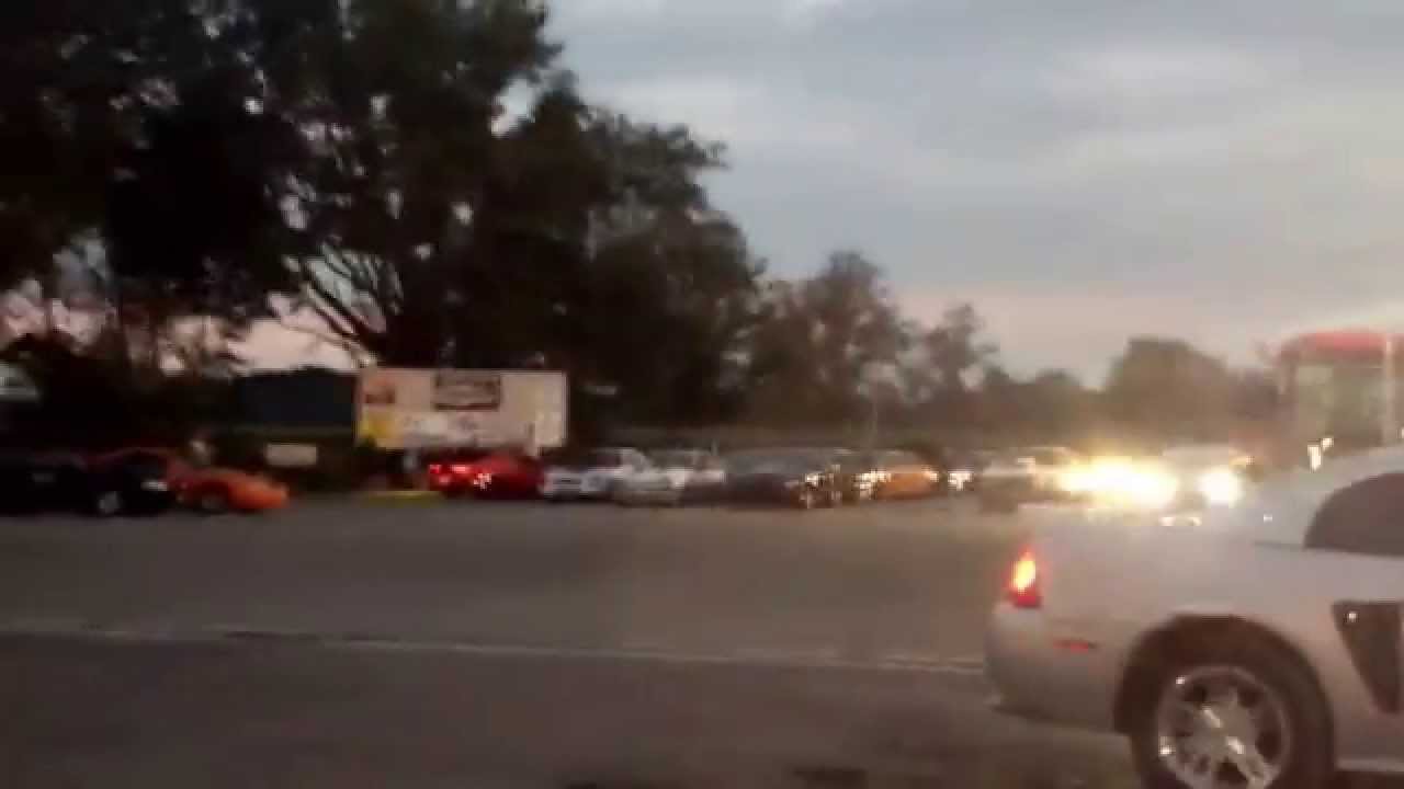 1969 Chevrolet C10 truck Drag racing 1/4 Vs Mustang - YouTube