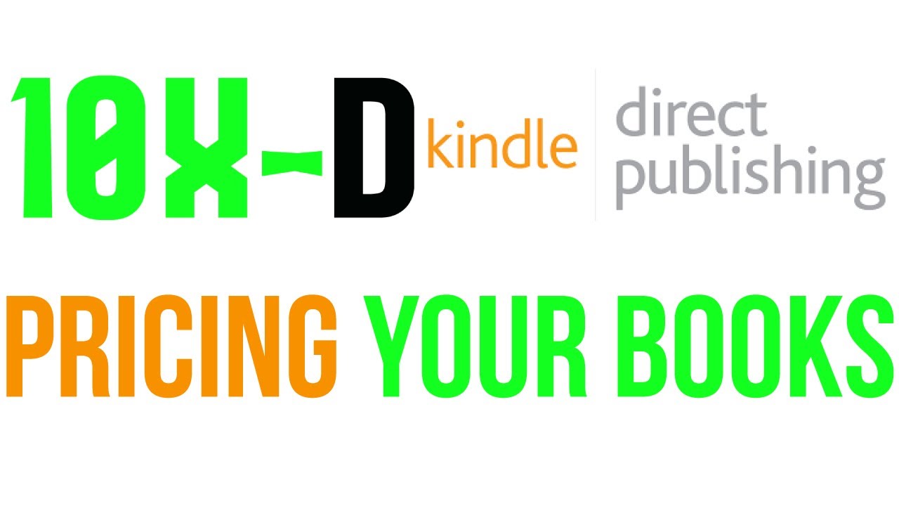 How to Price Your Kdp Books - YouTube