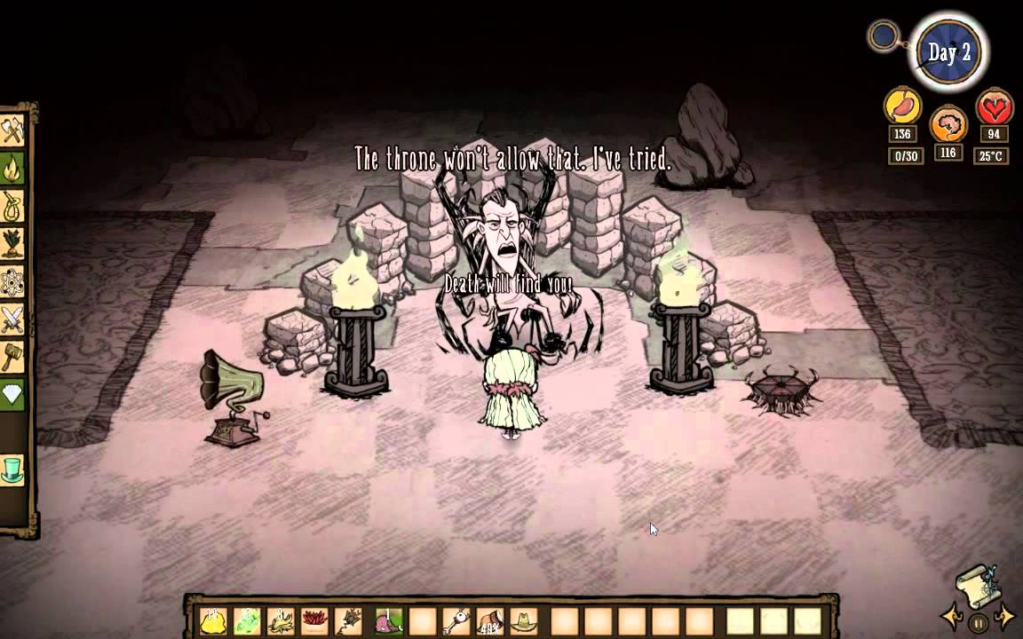 Don't Starve - Maxwell's Place In Adventure Mode, 2 Wins - YouTube