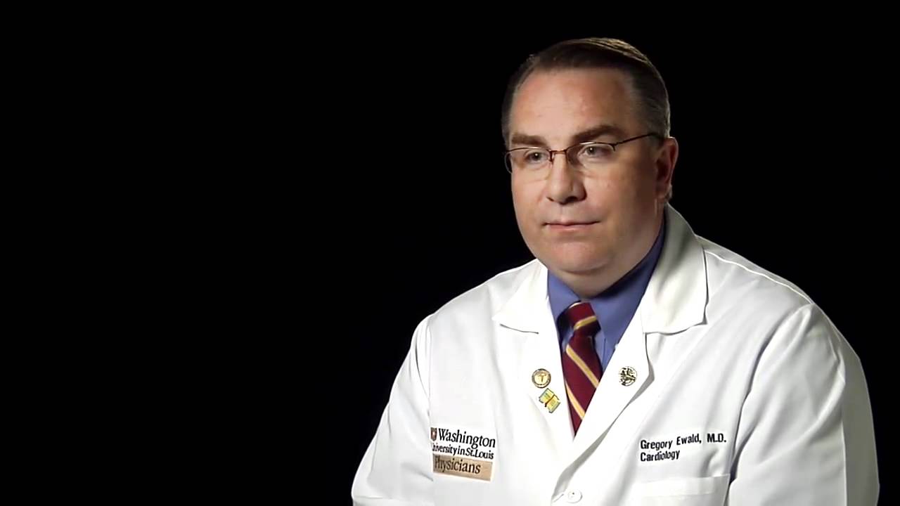 Greg Ewald, MD, Washington University cardiologist at Barnes-Jewish ...