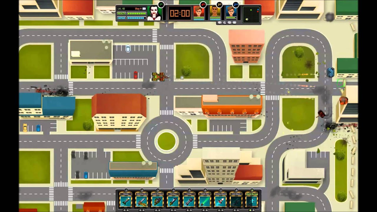 Tank Fighter - Action RPG Game For Facebook - 4P Mode - YouTube