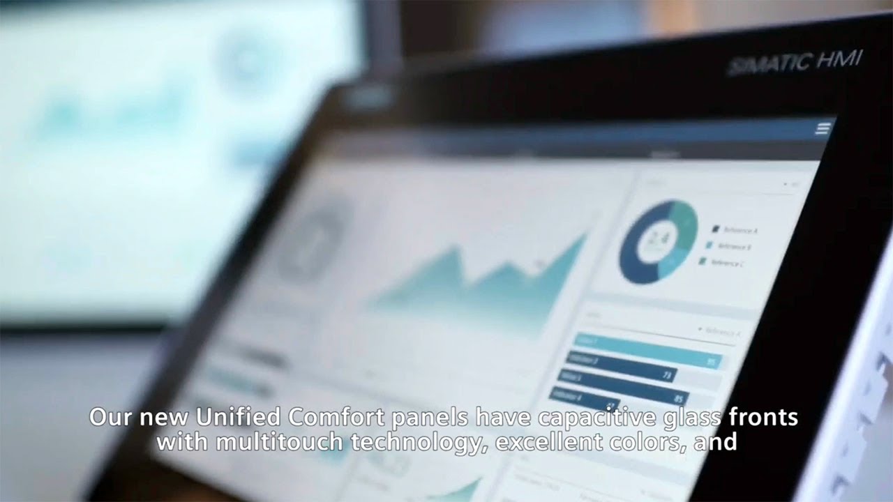 Siemens SIMATIC HMI Unified Comfort Panels, Capacitive Multitouch ...