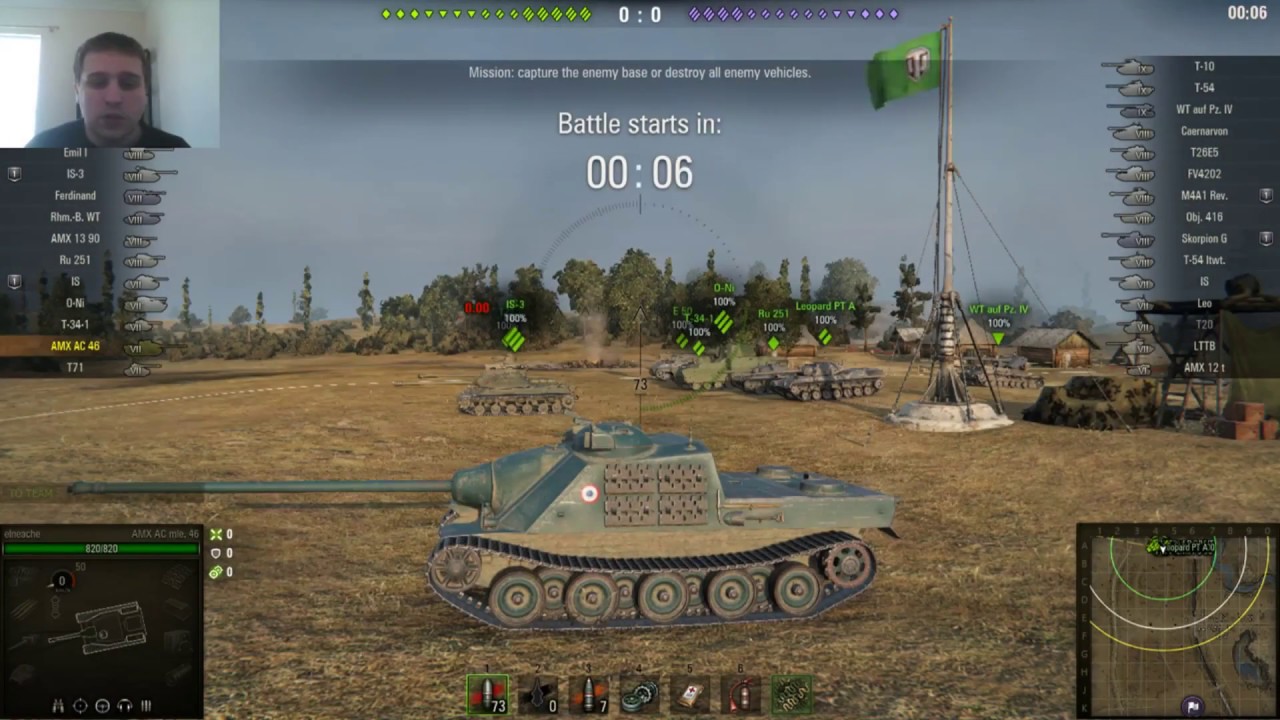 amx ac 46 run out - YouTube