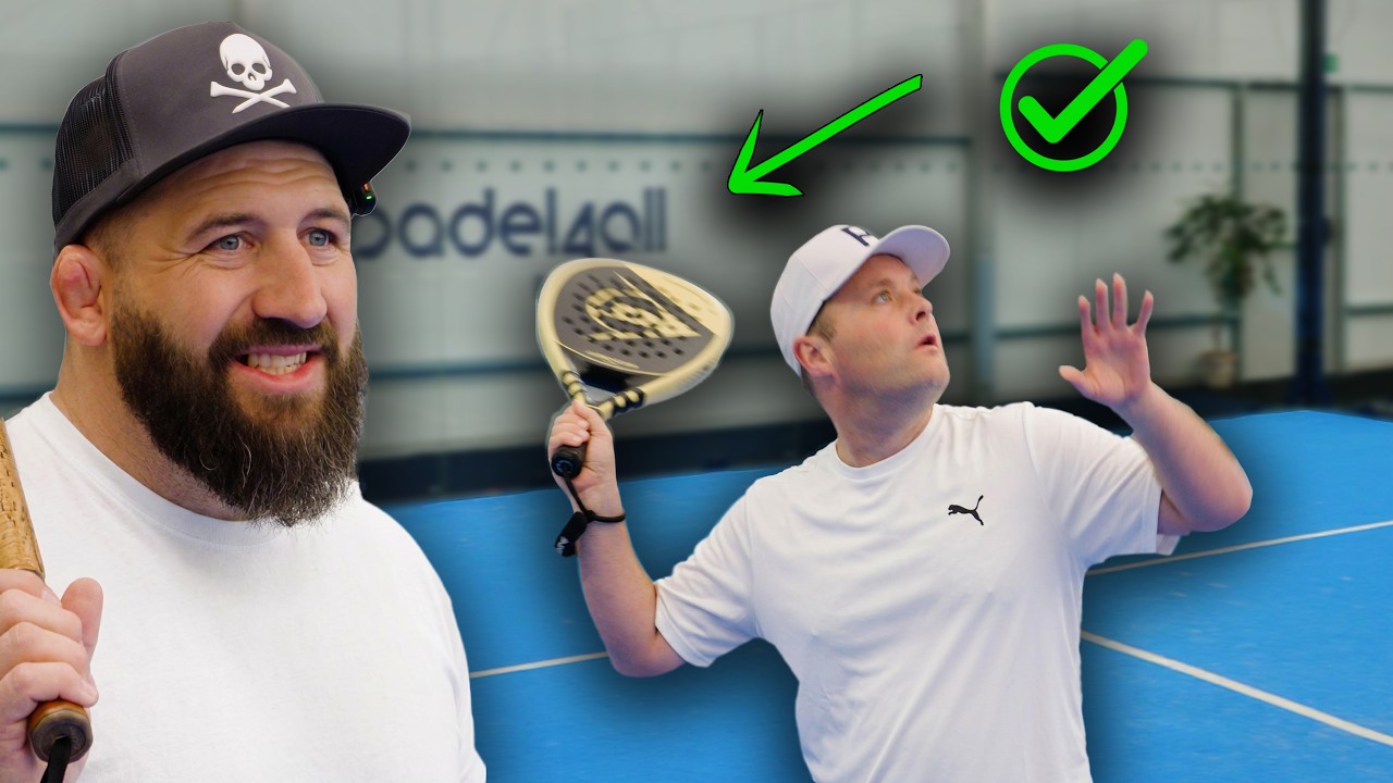 Can Joe Marler & Tubes COMPLETE The Hardest Shots In Padel? - YouTube