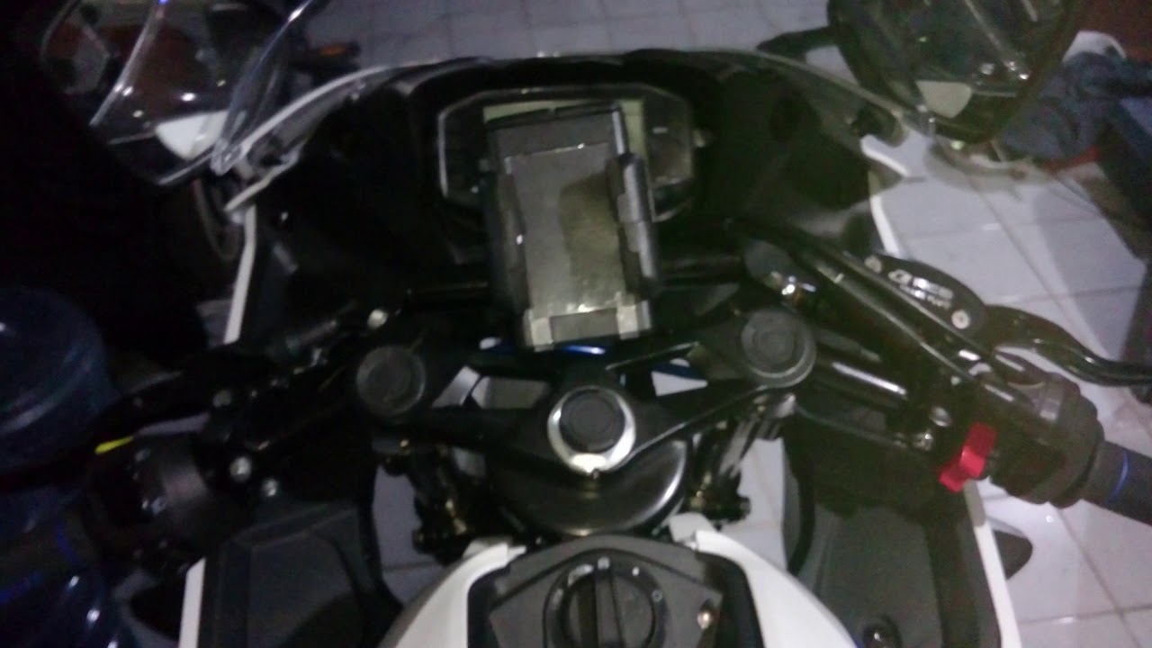 Penampakan Stang Bpro Versi Real Underyoke + Gas Spontan Yamaha Xabre ...
