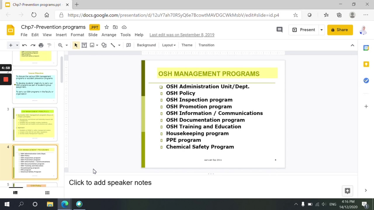 OSH Programs YouTube osh-programs-youtube