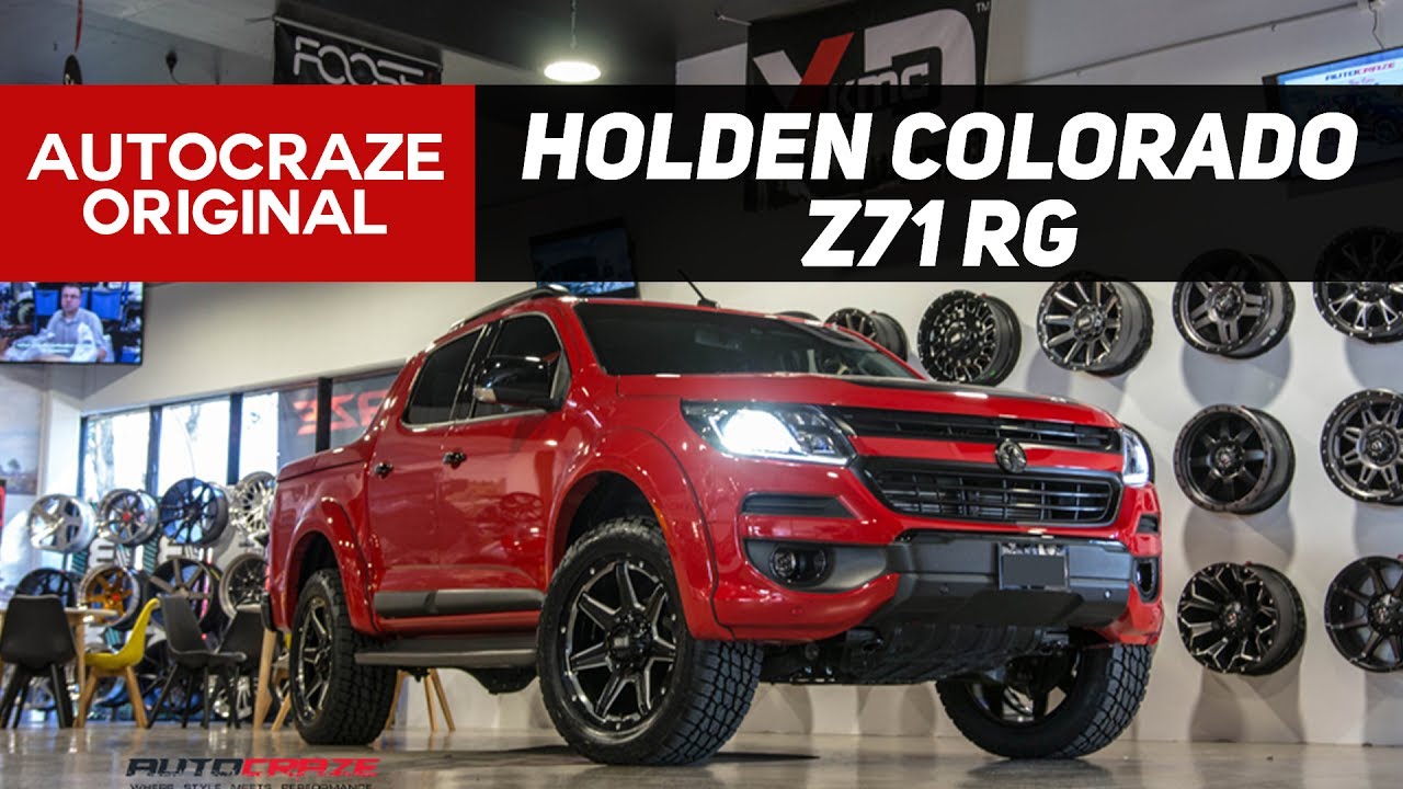 COLORADO BRAWLER // Holden Colorado Z71 RG Wheels & Tyres // GRID GD06 ...