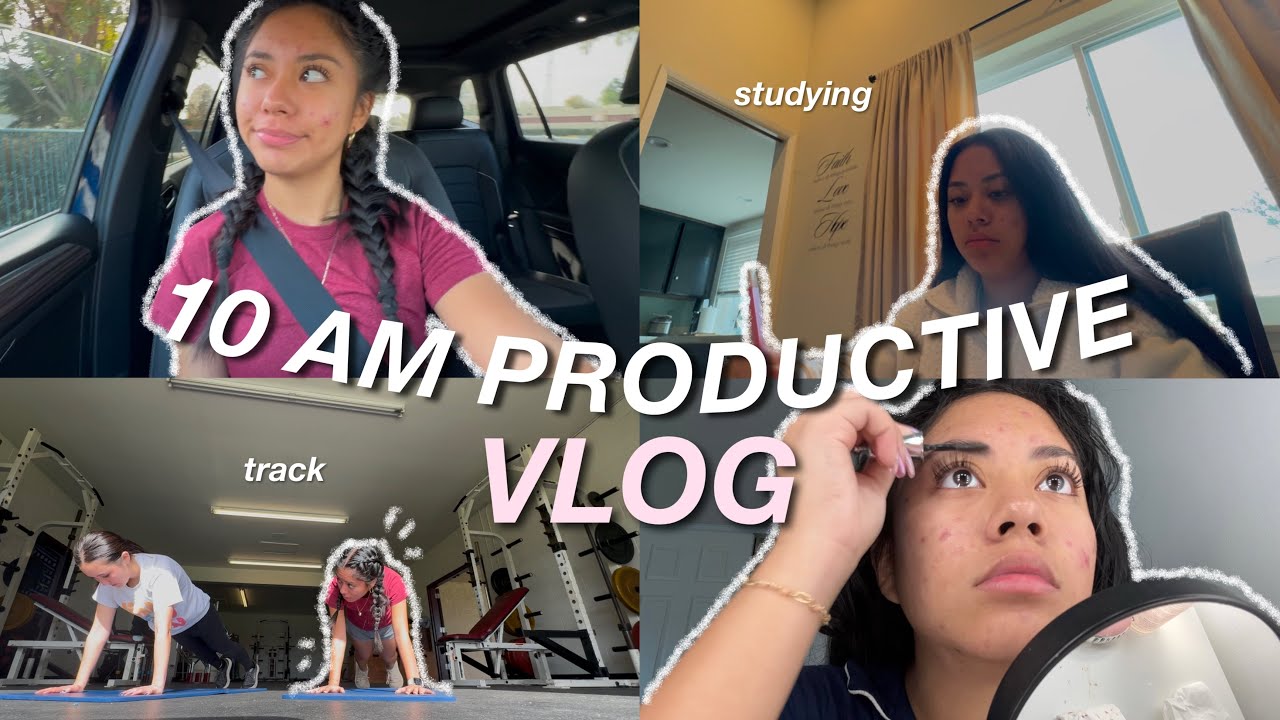 A PRODUCTIVE DAY IN MY LIFE 📓🎅🏻 vlogmas day 13! - YouTube