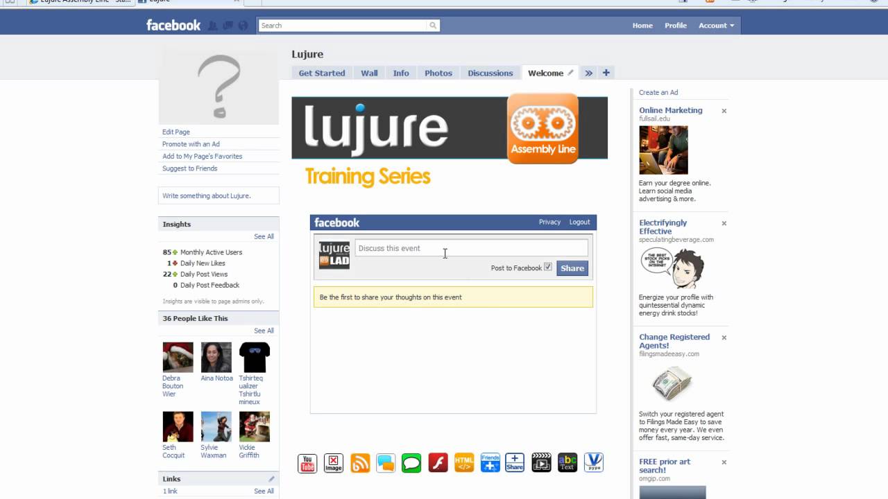 How to embed a live chat box into your facebook fan page - YouTube