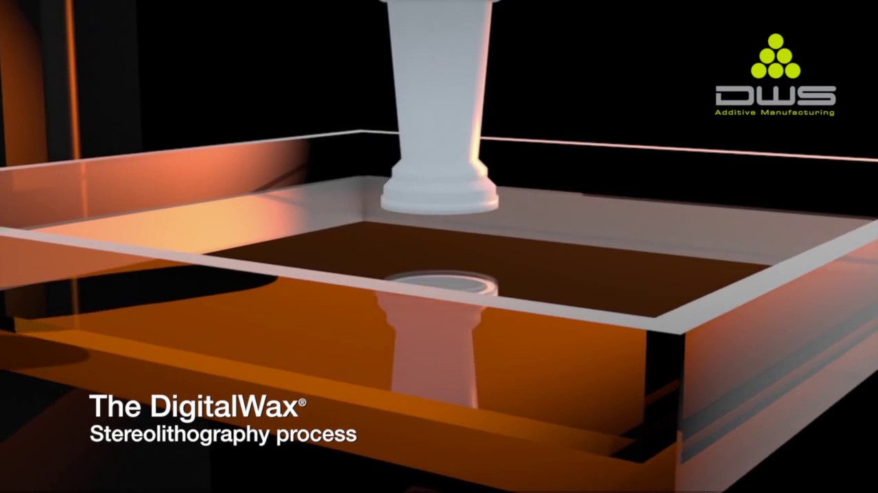 DWS STEREOLITHOGRAPHY PROCESS - YouTube