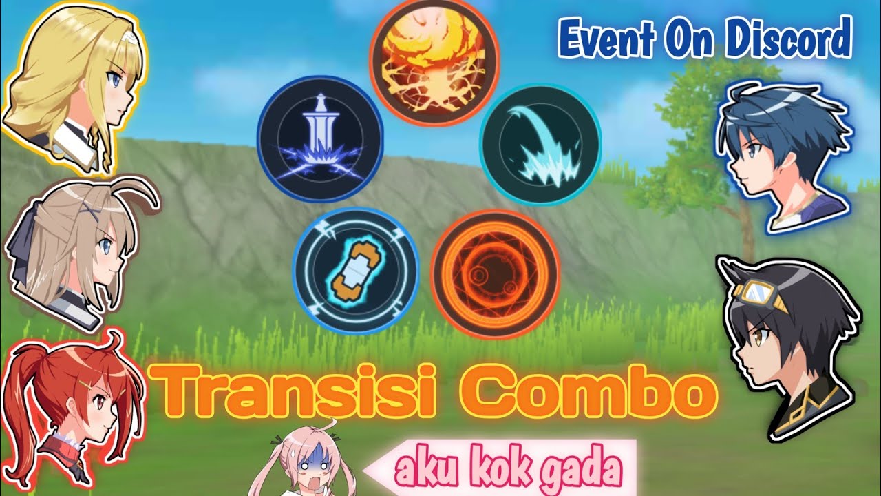 Transisi Combo Skill!!! Alaster x Claris x Louisa x Edna x Chase ...
