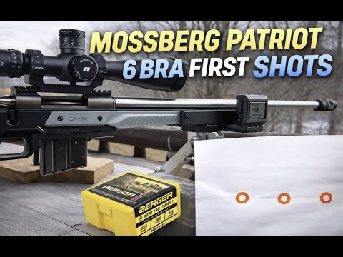 6MM BRA, Mossberg Patriot, First Shots - YouTube