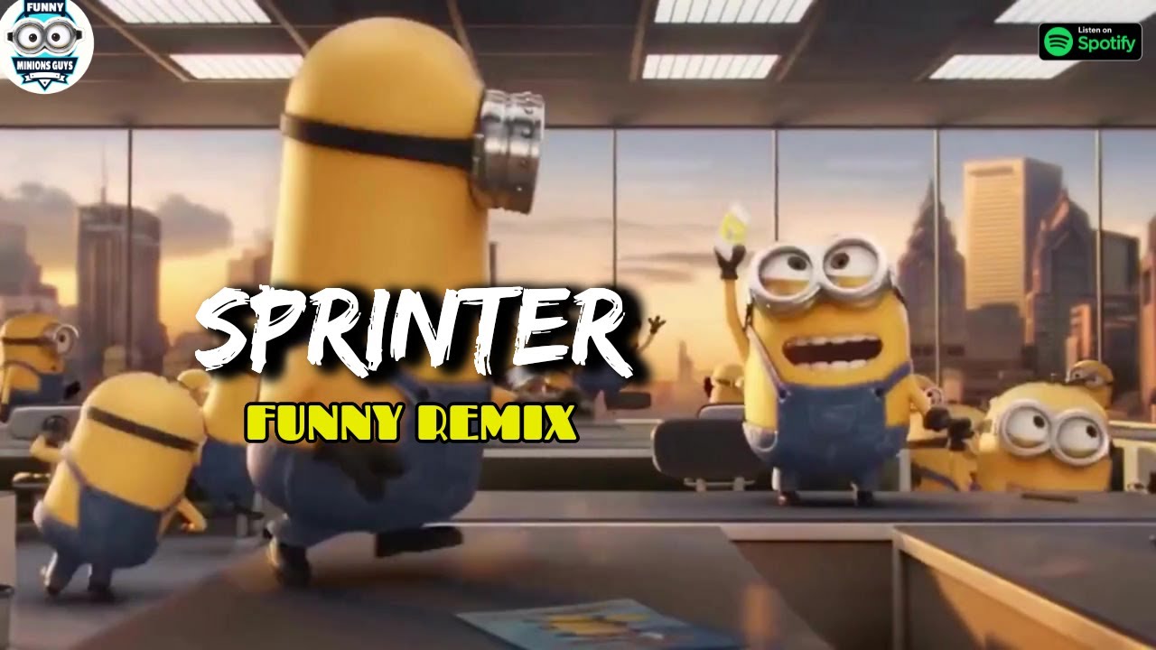 SPRINTER (Minions Remix) | FUNNY MINIONS GUYS | - YouTube
