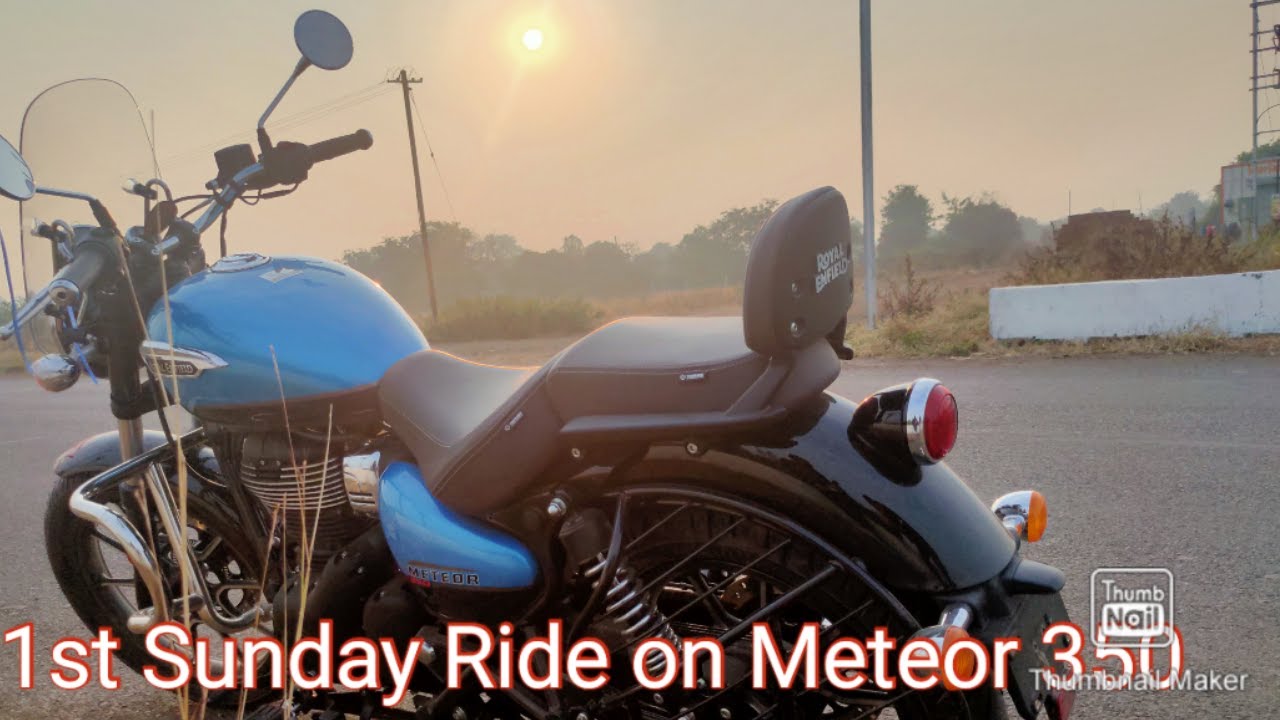 1st Sunday Ride on Meteor 350 Supernova |100 km Ride Honest review ...