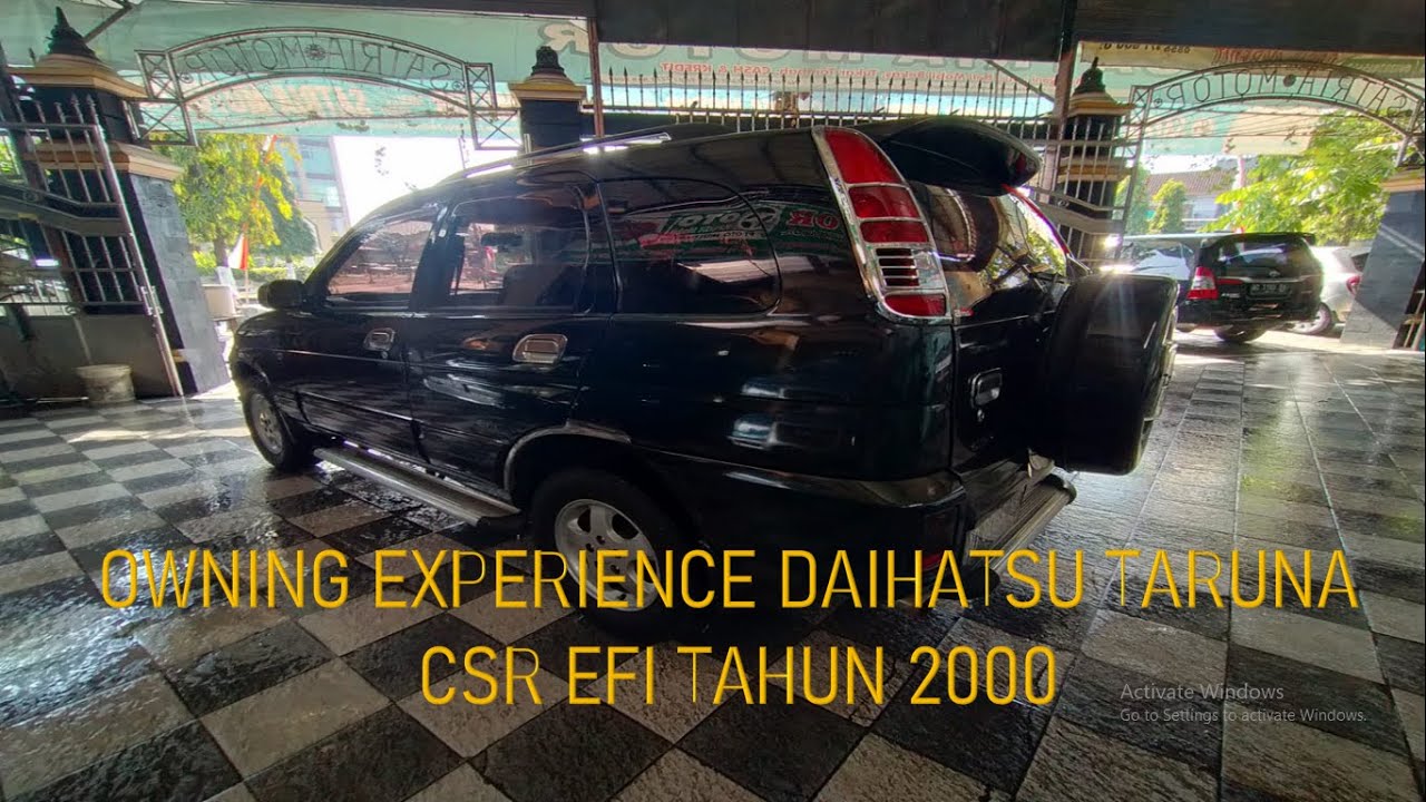 DAIHATSU TARUNA CSR TH 2000 "OWNING EXPERIENCE" - YouTube