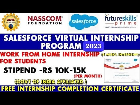 How to Register in Salesforce #intership #salesforce #certificate # ...