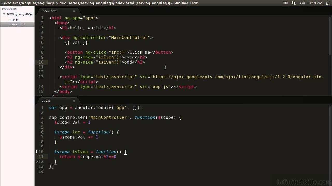 AngularJS Tutorial | Built-In Directives - YouTube