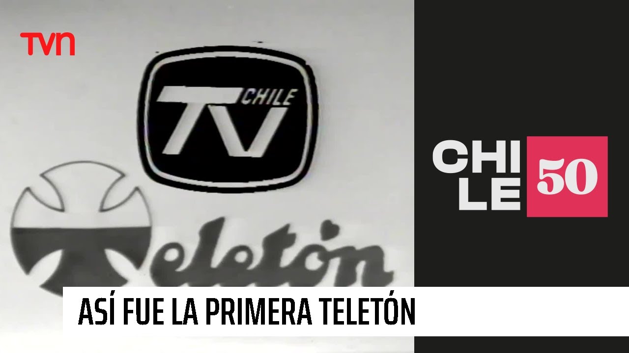 Así fue la primera Teletón | #Chile50 - YouTube