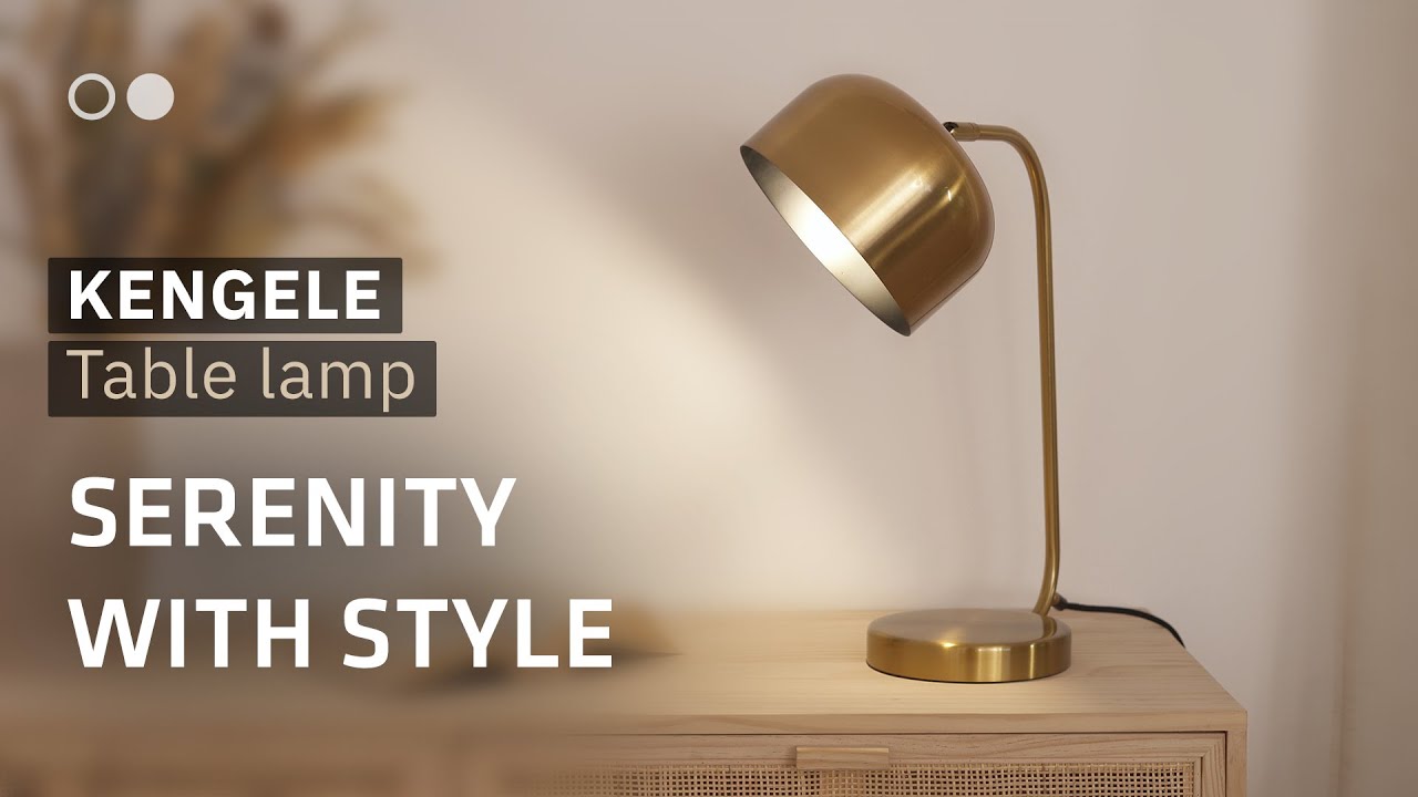 Kengele Table Lamp - Ledkia - YouTube