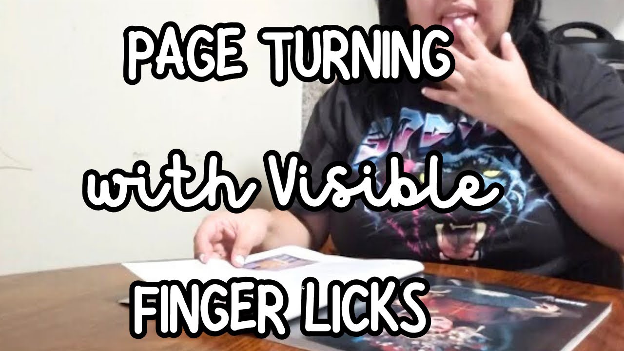 Page Turning Finger Lick Asmr | Licking Fingers Turning Pages No ...