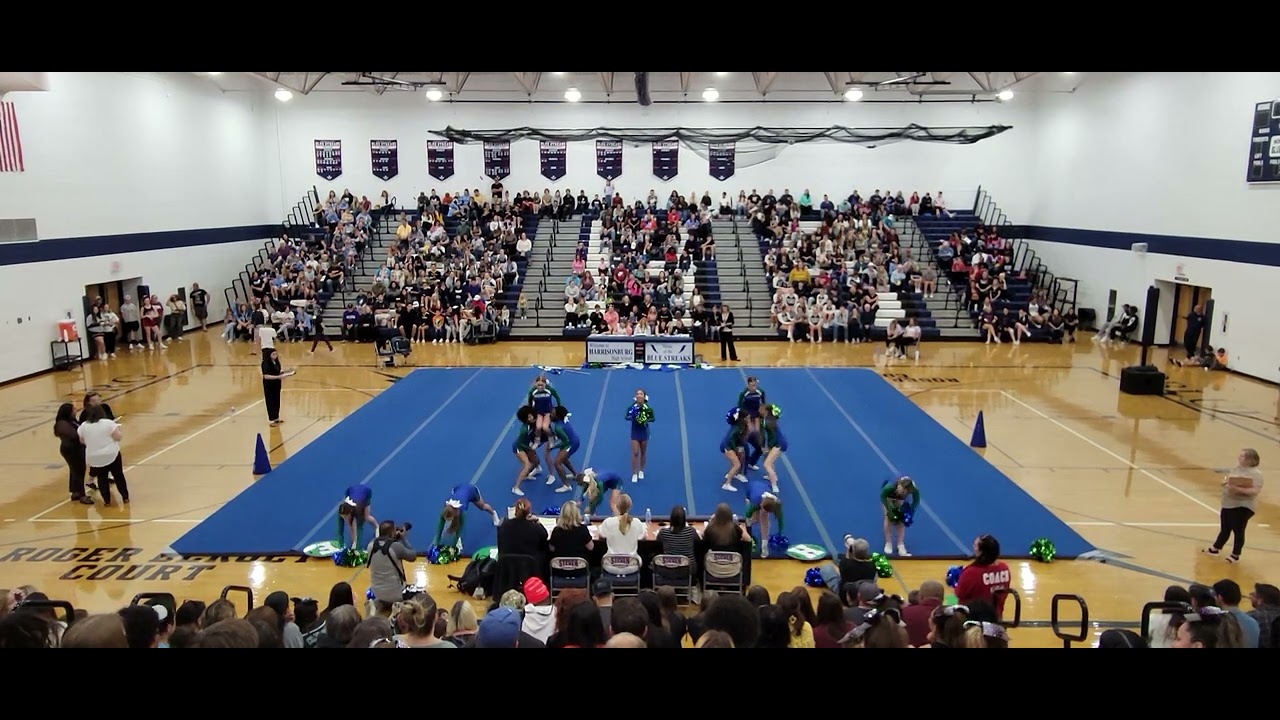 Riverbend High School at Harrisonburg Blue Streak Cheerleading ...