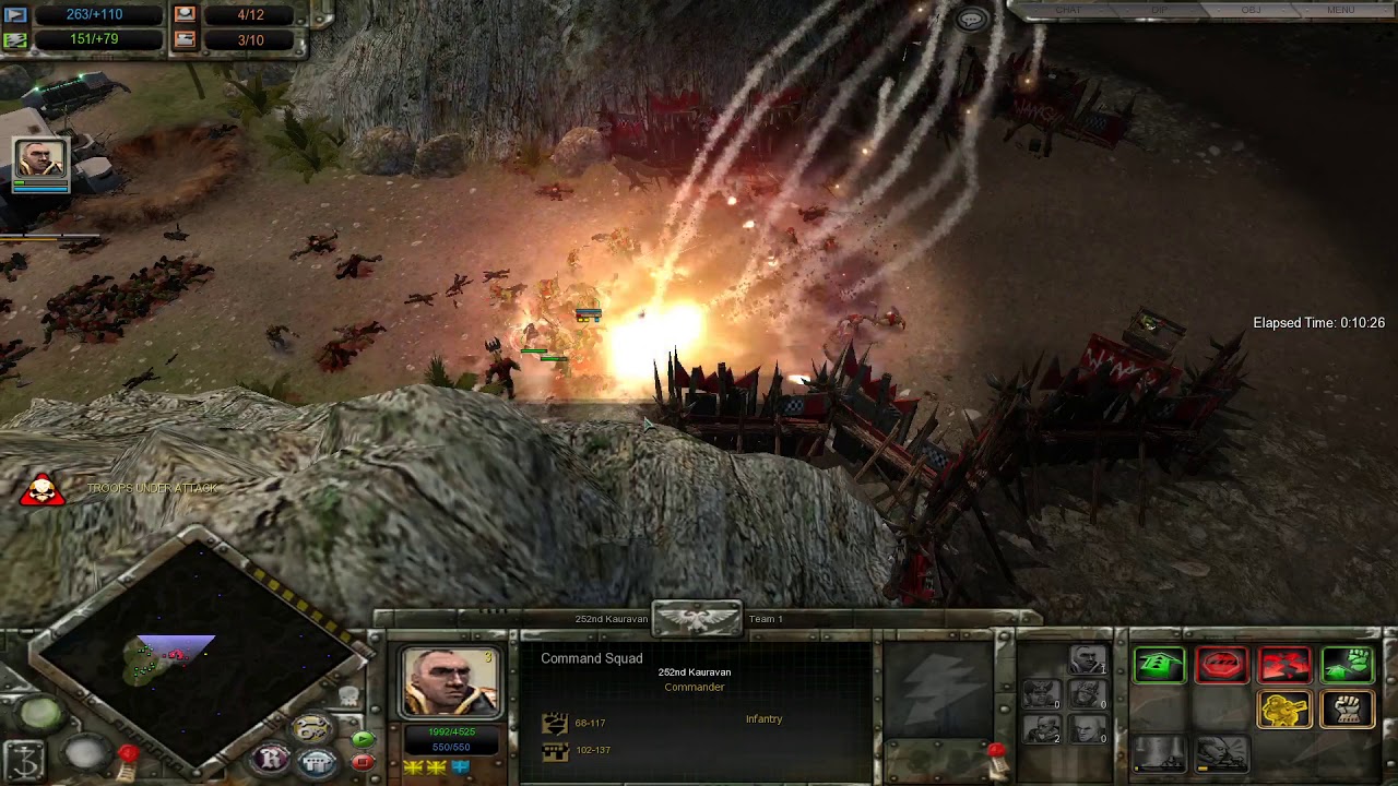 16m35sec Speedrun fast dead Ork Warhammer 40000 dawn of war Soulstorm ...