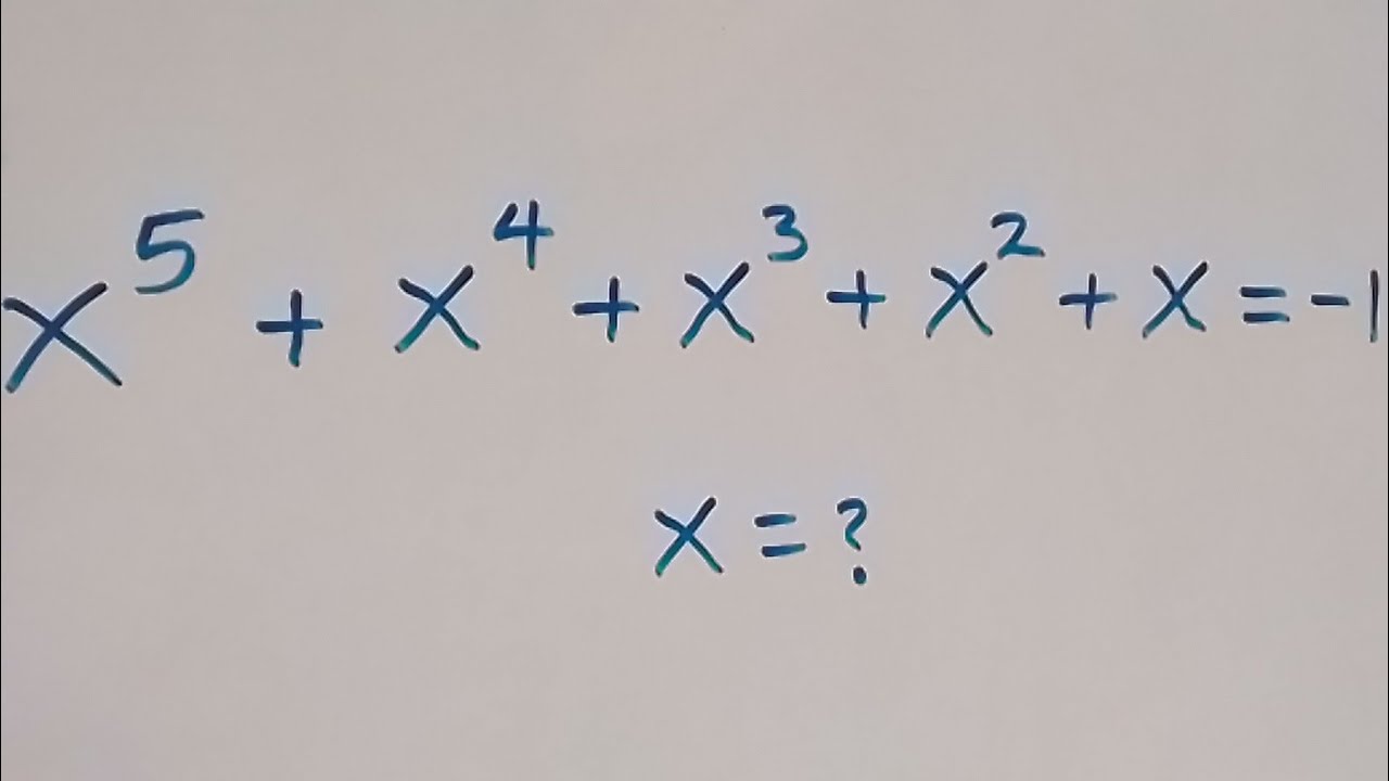 Japanese | Math Olympiad | Find the Value of X !! - YouTube