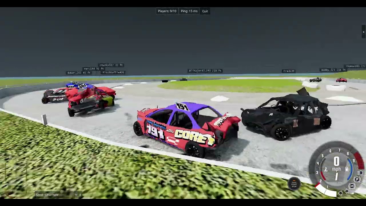 banger racing beam rdc meeting race 3 - YouTube