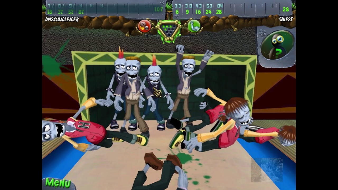 A Zombie Bowl O Rama Game Yet Again - YouTube