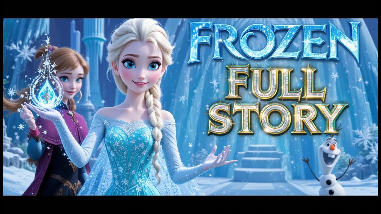 Frozen Full Story | Elsa & Anna Magical Adventure | Disney Princess Storytelling in English ...