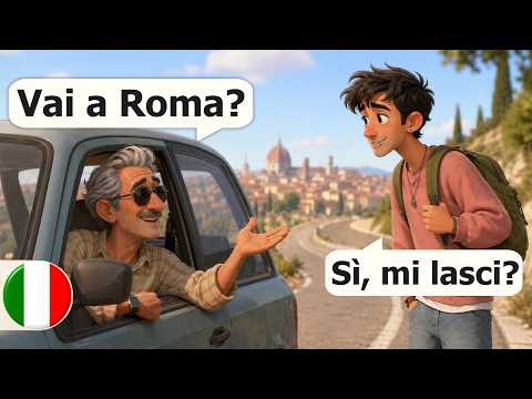 Yeni Başlayanlar İçin 12 Basit İtalyanca Konuşma Örneği (A1-A2) | Araba ile Seyahat ve Yolculuklar