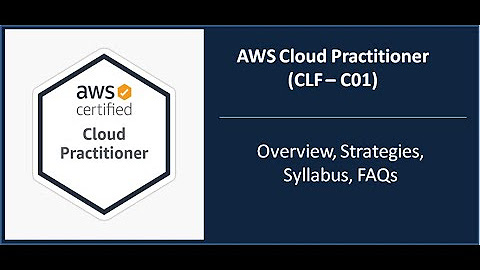 AWS certified cloud practitioner ( AWS fundamentals ) - Tutorial - YouTube