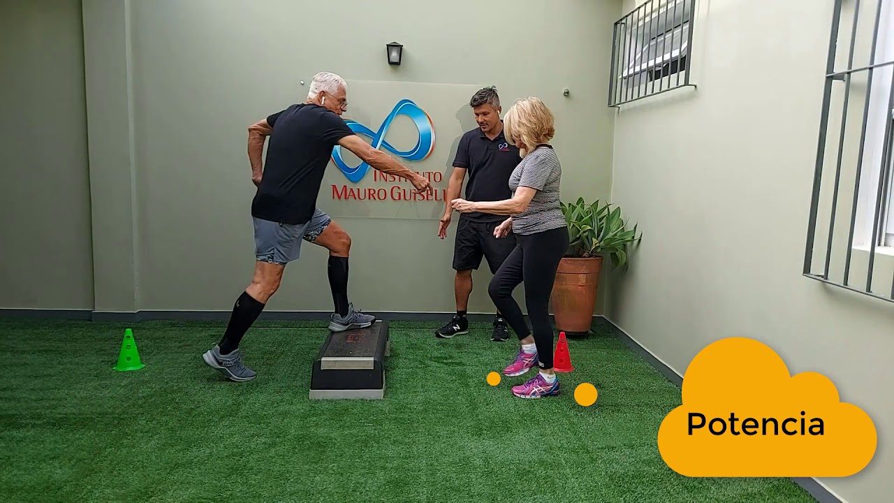 Treinando o Idoso...Exercícios Práticos para Potencia e Agilidade - YouTube