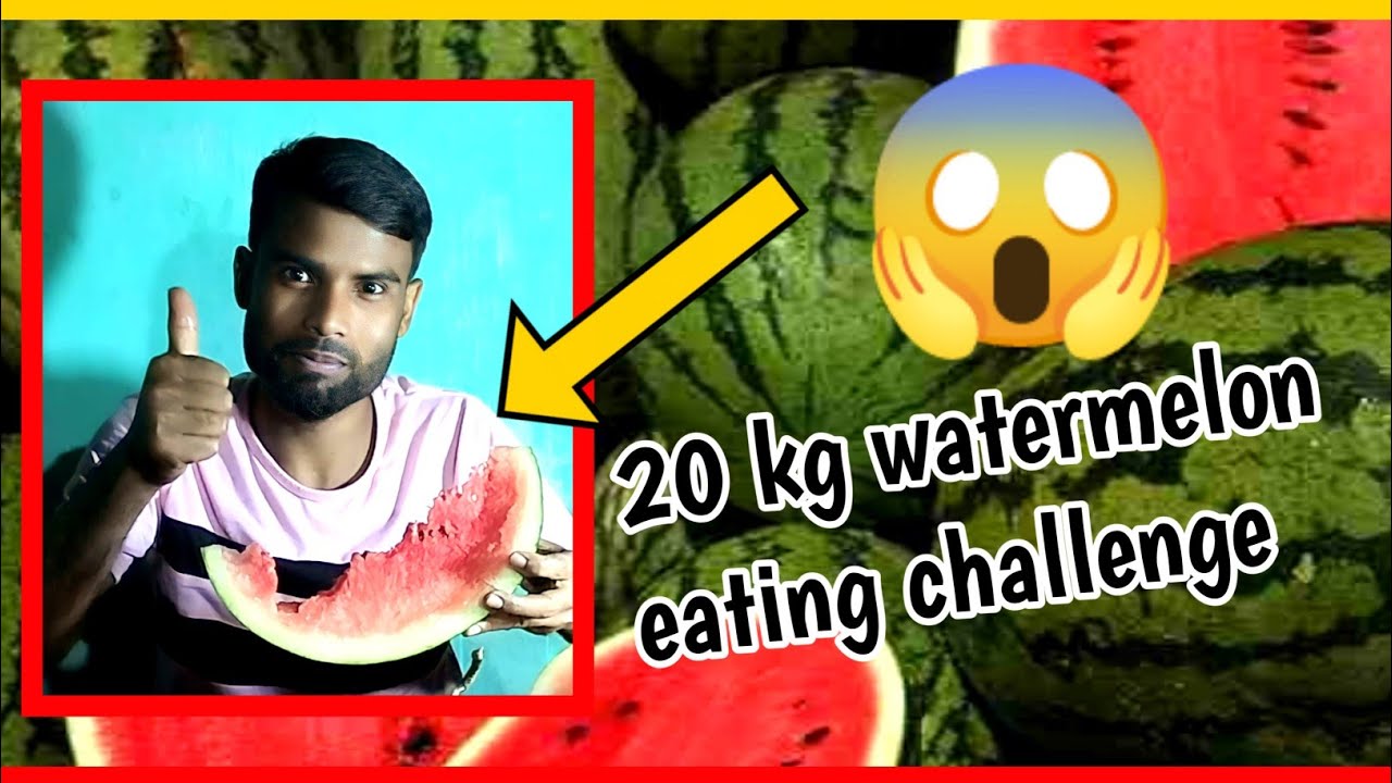 Watermelon Challenge l watermelon challenge eating l Watermelon juice l ...