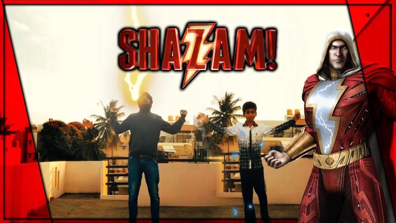 Shazam! transformation effect - test - YouTube