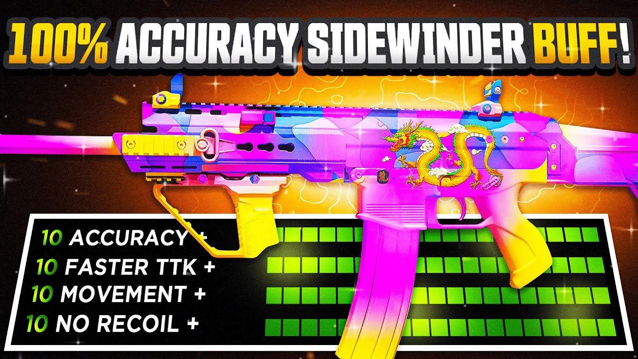 *NEW* #1 SIDEWINDER LOADOUT has NO RECOIL in MW3 SEASON 2 🤯 (Best ...
