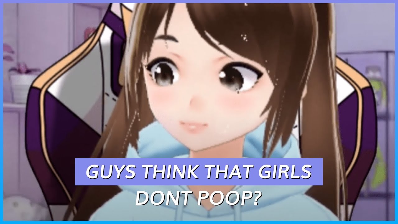 innocent vtuber vs things only boys will understand - "do girls poop ...
