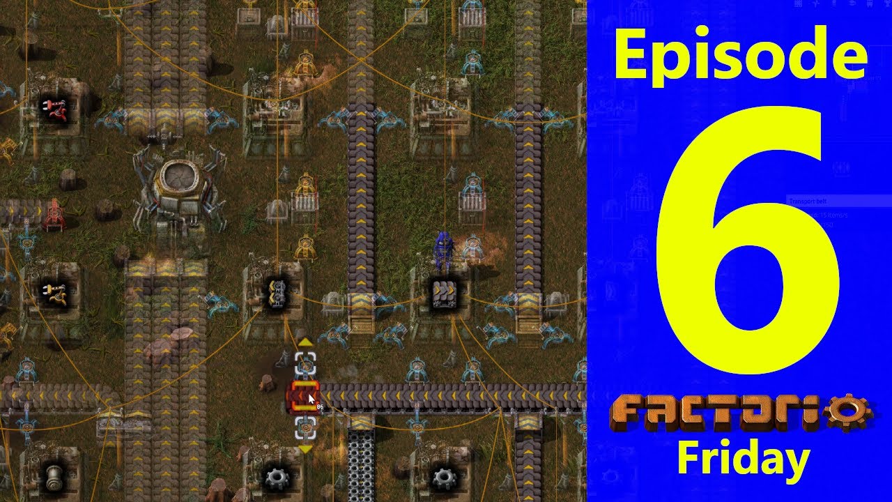 FACTORIO FRIDAY PART 6 - Trainworld - Starting Hub/Mall (KOS' blueprint ...