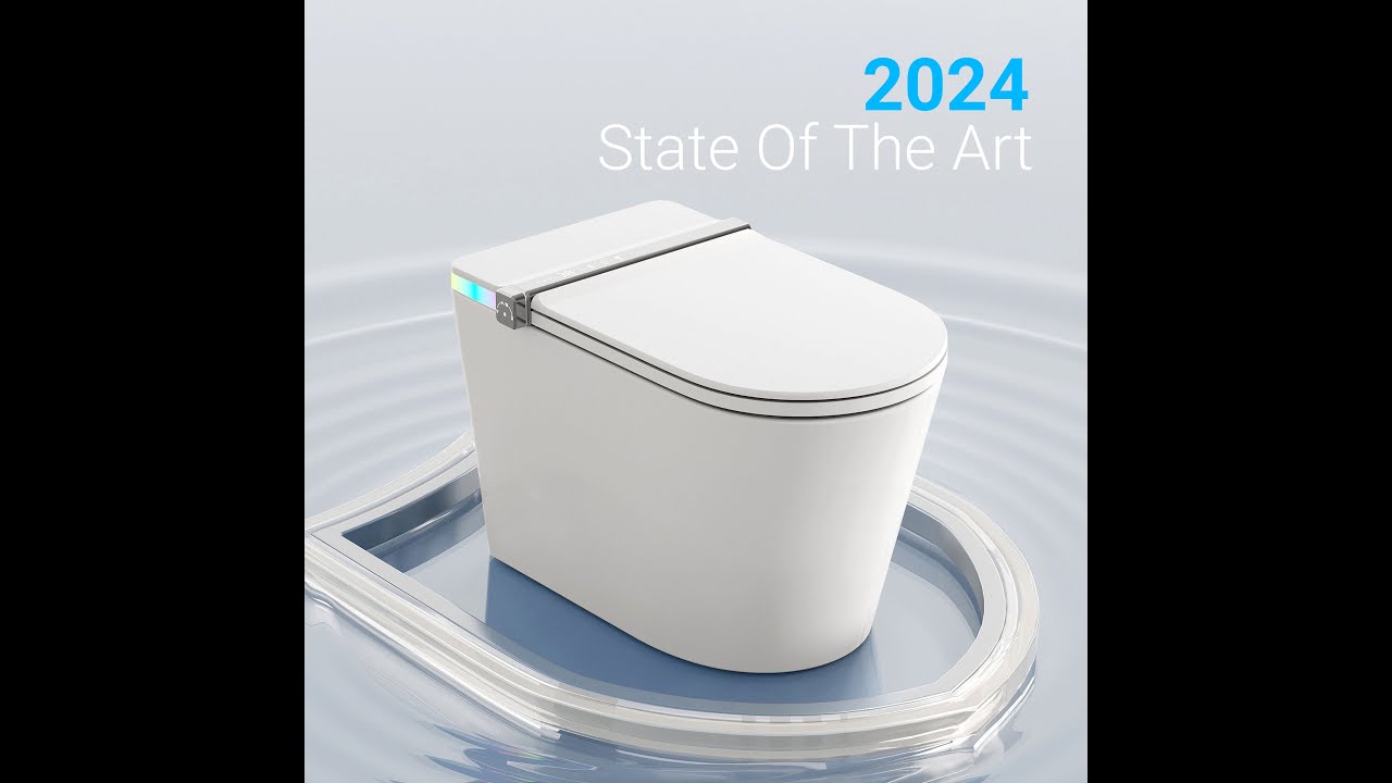 🇨🇵 Toilette intelligente de pointe avec technologie AI intégrée - YouTube