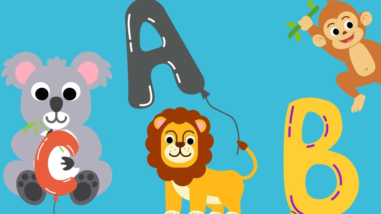 Alphabet Animals" - ABC Animals Song forKids | Learn animals, phonics ...