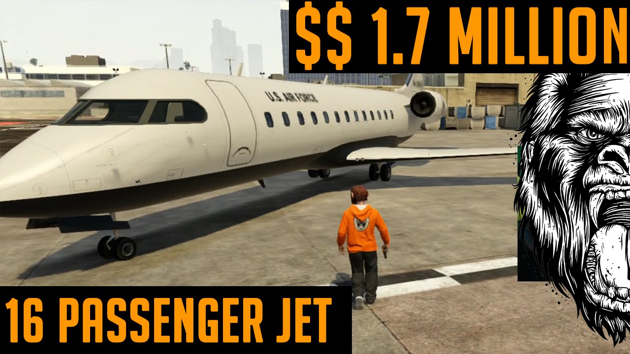 GTA 5 Flight School DLC - New 16 Passenger Jet GTA V Glight School DLC ...
