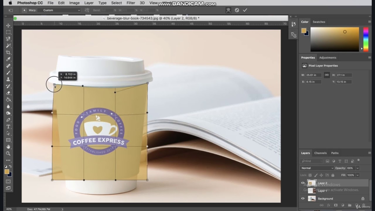 How to create 3D Mock-ups in Photoshop - YouTube