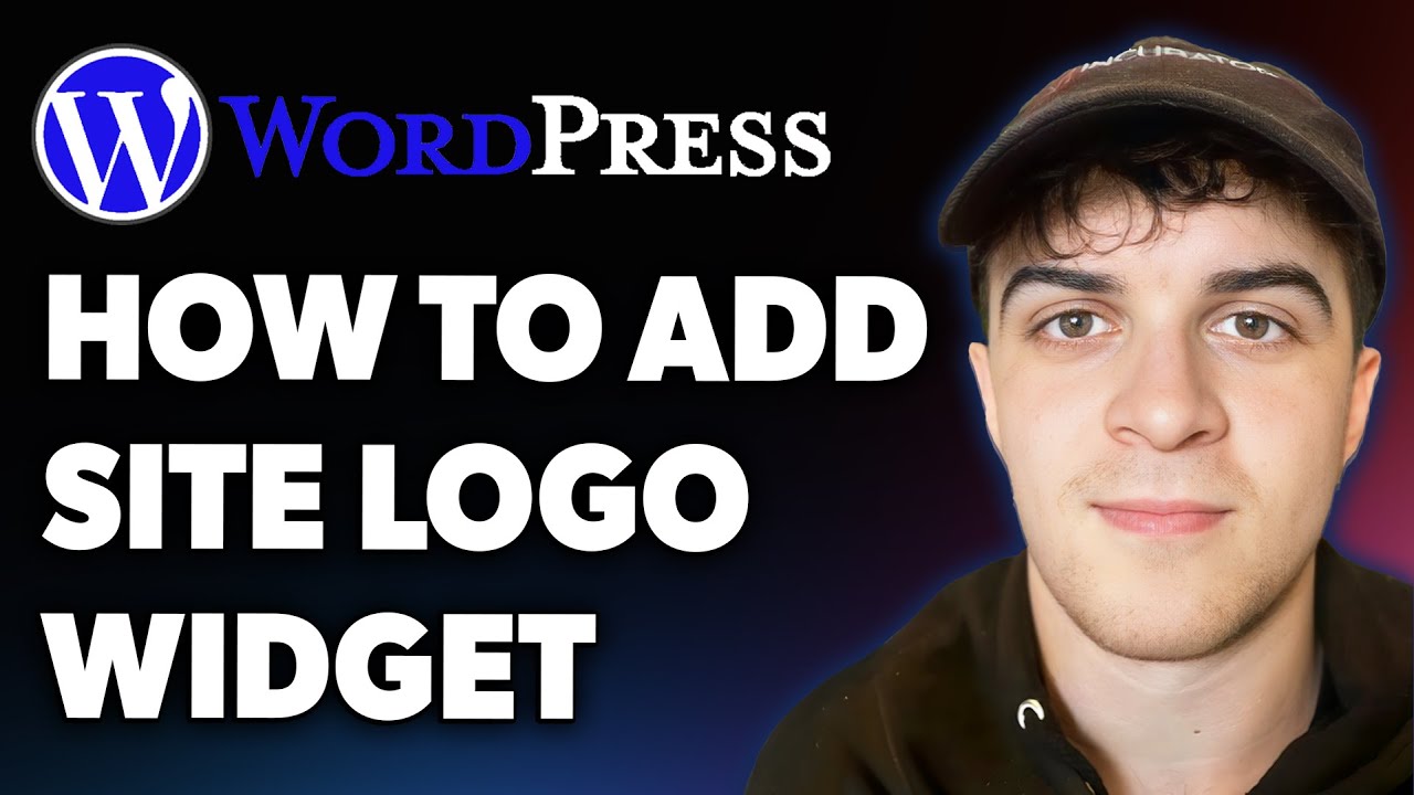 How to Add a Site Logo Widget to Your Wordpress (Full 2025 Guide) - YouTube