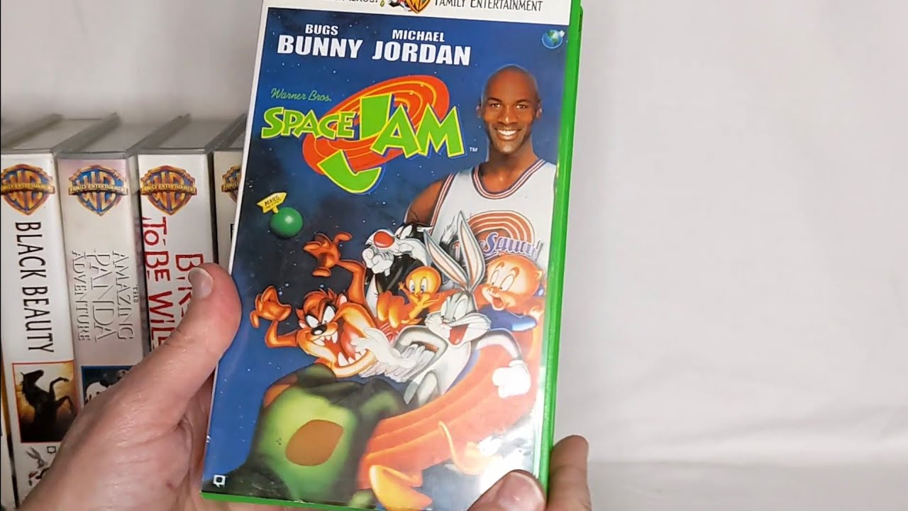 90's Kid's Movies VHS Tape Collection Warner Bros - YouTube