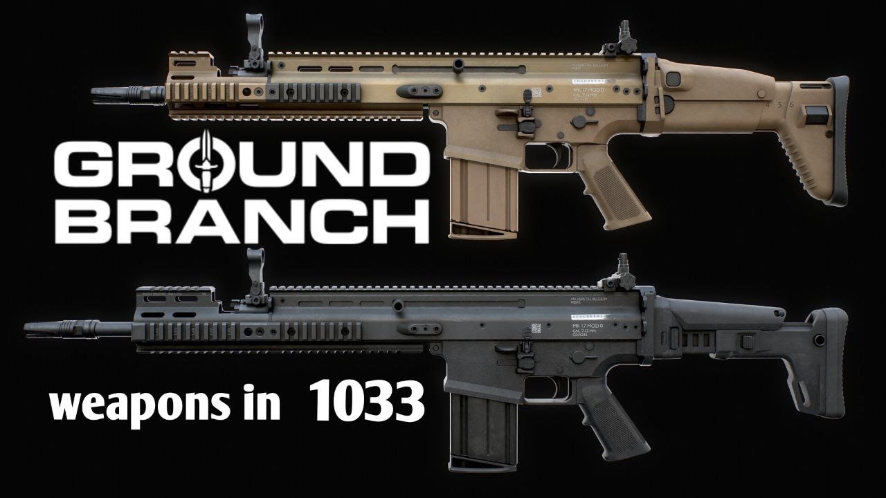 Ground Branch New and Updated Weapons showcase | 1033 CTE - YouTube