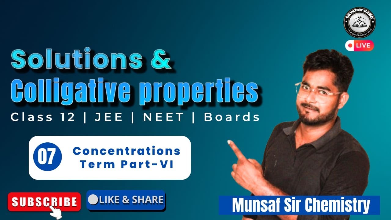 Solutions And Colligative Properties Class 12 | Solutions Chemistry ...