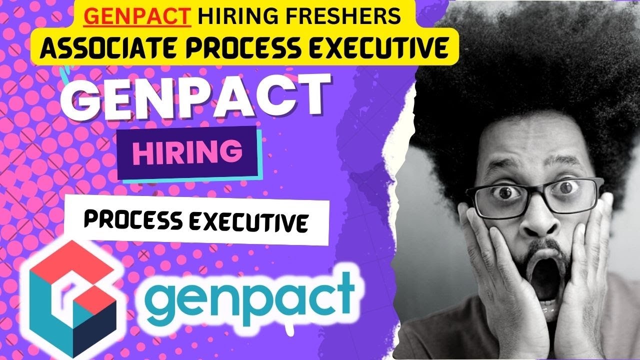 ApPlY EaSy | GENPACT IS Hiring | Freshers | PROCESS EXECUTIVE| ANY ...