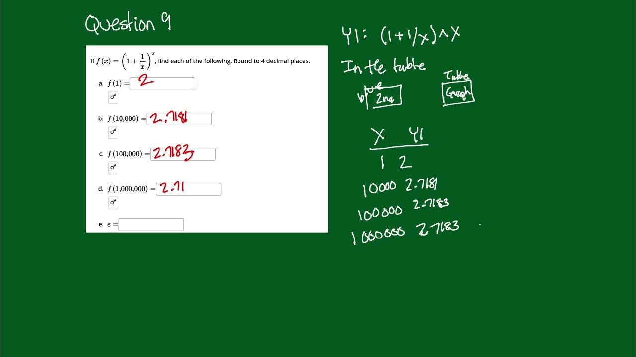 97 HW 34 Questions 9-10 - YouTube