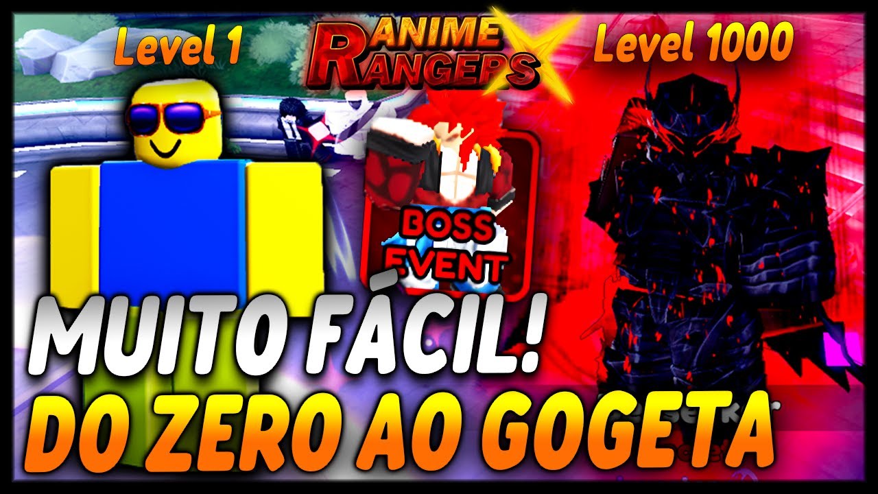DO ZERO AO BOSS EVENT EM 48 HORAS NO ANIME RANGERS X COMO EU FIQUEI ...